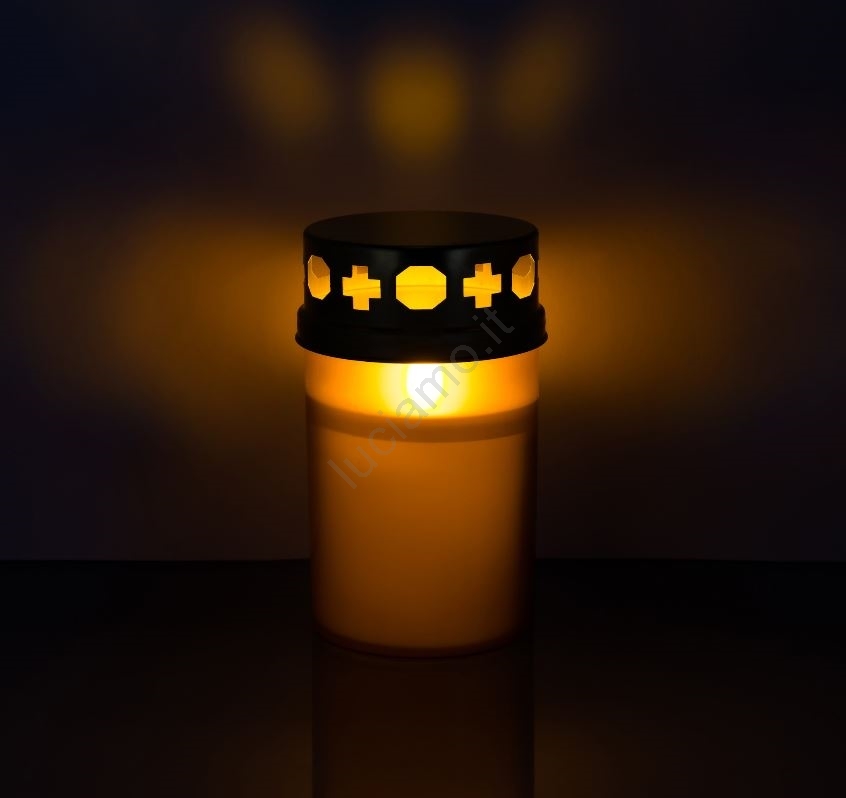 Candela LED Cimitero LED/2xAA IP44 | Luciamo