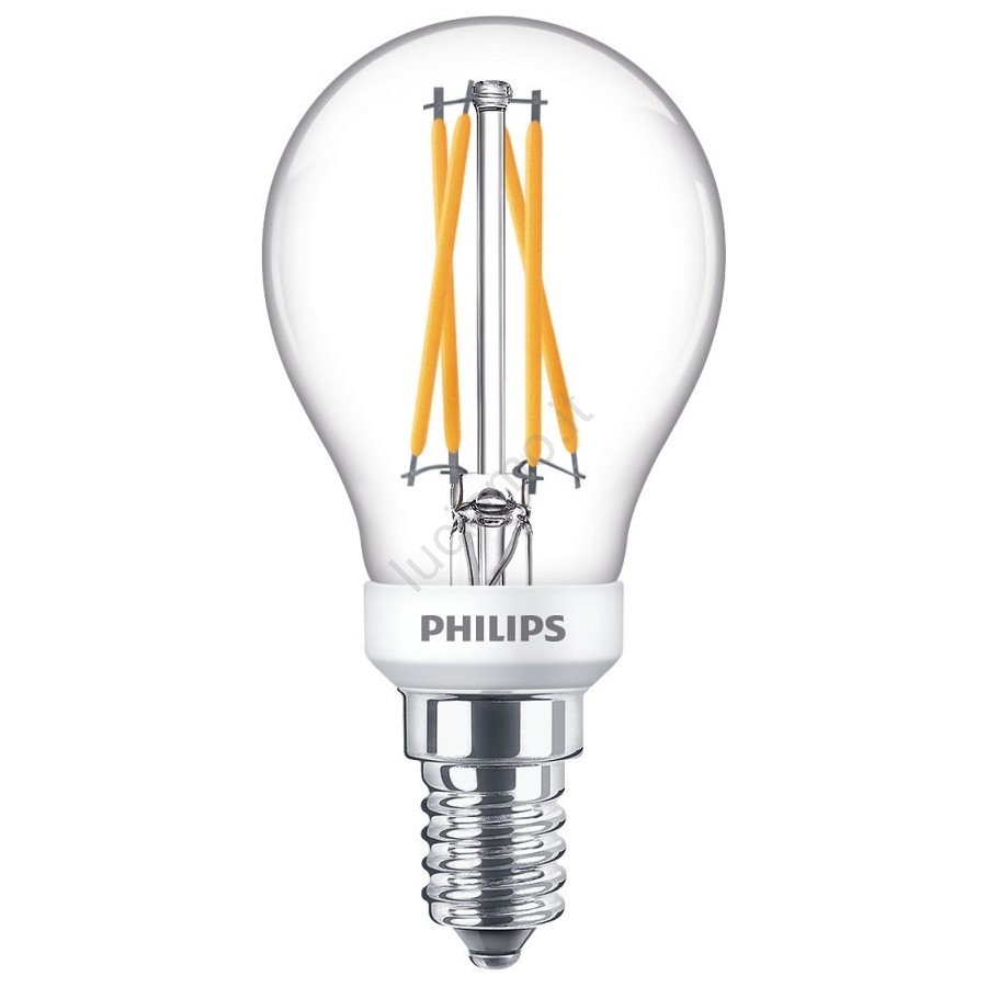 Lampadina LED dimmerabile Philips Warm Glow E14/3,5W/230V 2200K-2700K ...