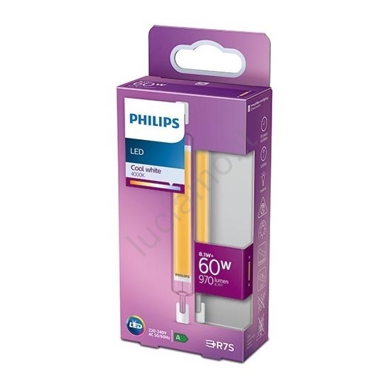 Lampadina LED Philips R7s/8,1W/230V 4000K 118 mm | Luciamo