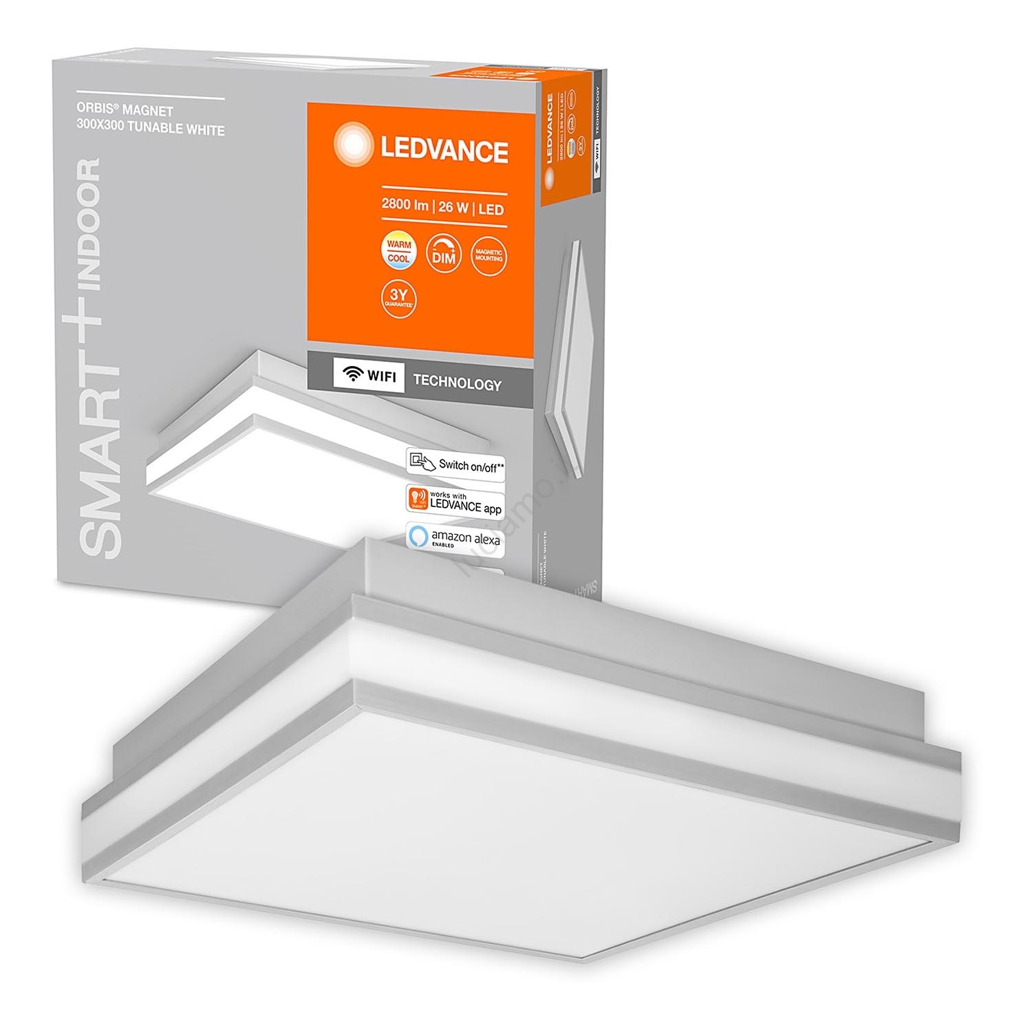 Ledvance - Plafoniera LED dimmerabile SMART+ MAGNET LED/26W/230V Wi-Fi ...