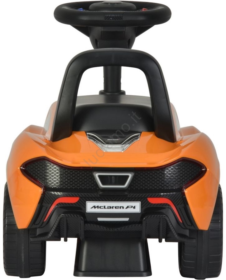 Macchinina a spinta McLaren arancione/nero | Luciamo