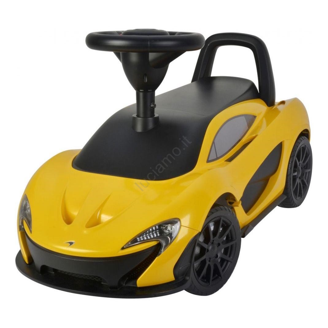 Macchinina a spinta McLaren giallo/nero | Luciamo