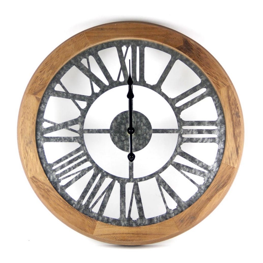 Orologio da muro 1xAA legno | Luciamo