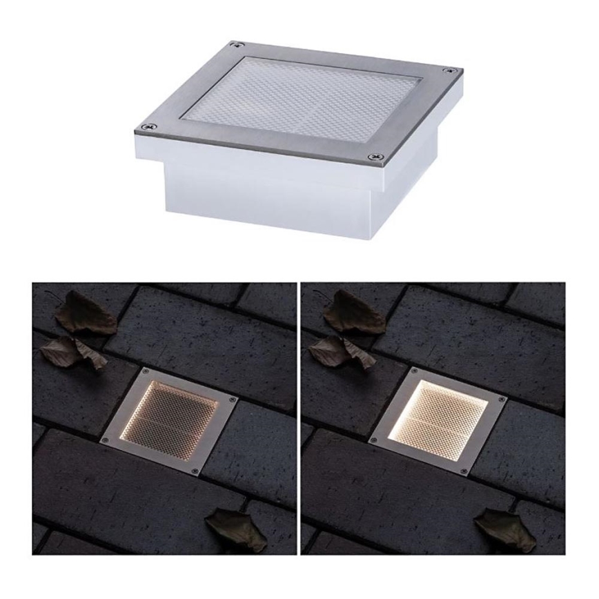 Paulmann 94238 - LED/0,7W IP67 Lampada segnapasso solare con sensore ...