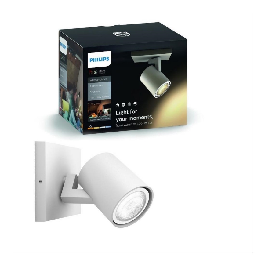 Philips 53090/31/P9 - Faretto LED dimmerabile Hue RUNNER 1xGU10/5W/230V ...