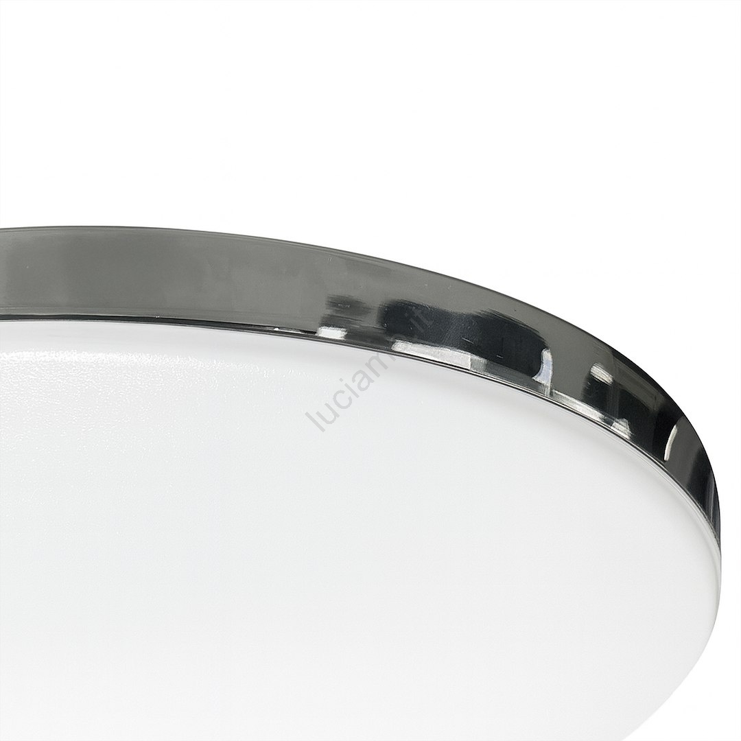 Plafoniera LED MAYA LED/36W/230V Ø 50 cm cromo lucido | Luciamo