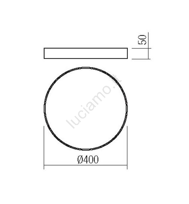 Redo 05-931 - Plafoniera LED KNOB LED/36W/230V 3000K-6500K 40 cm bianco ...