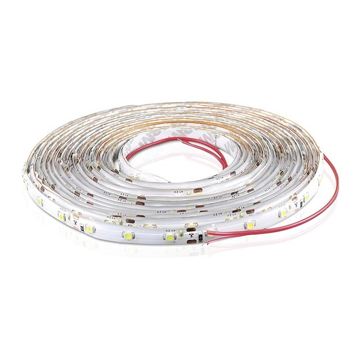Striscia LED 5m LED/16W/12V IP44 bianca | Luciamo