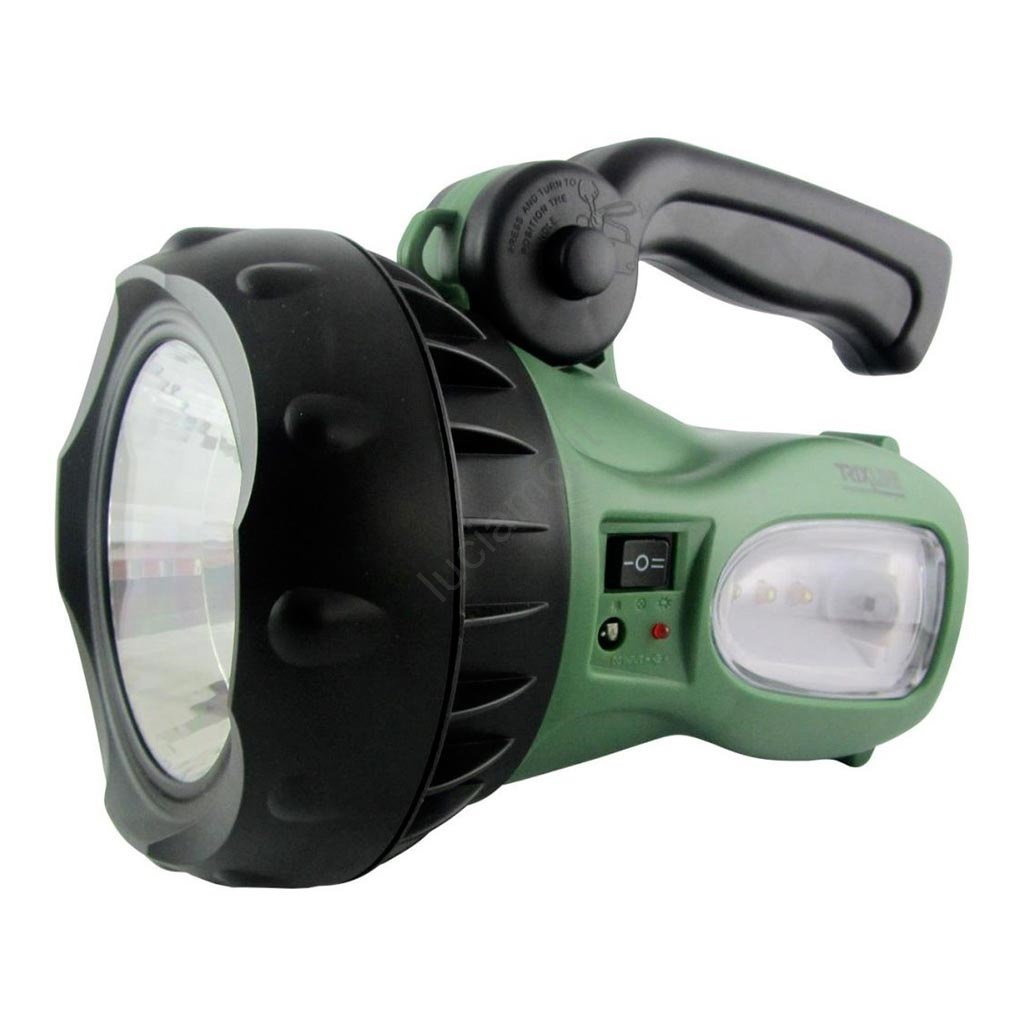 Torcia LED ricaricabile LED/1W verde | Luciamo