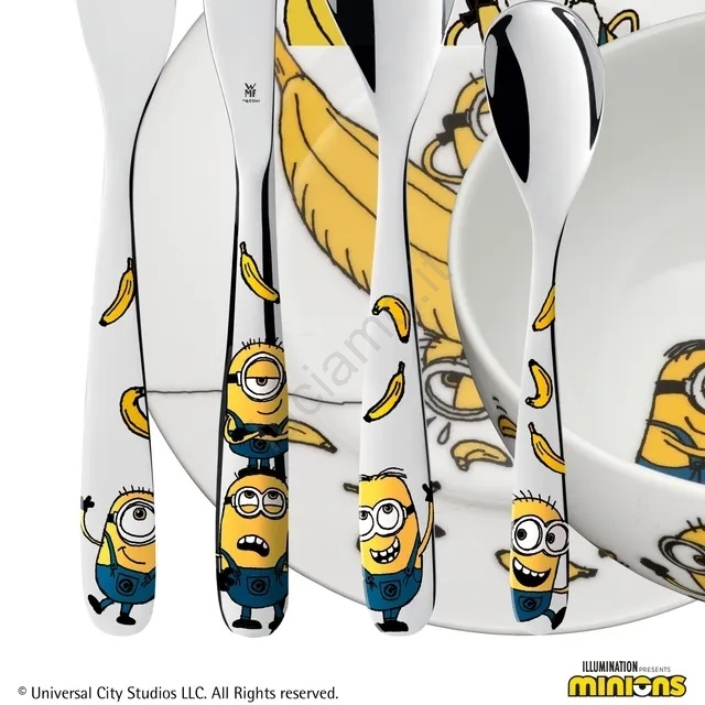 WMF - Set da tavola per bambini MIMONI 6 pezzi | Luciamo