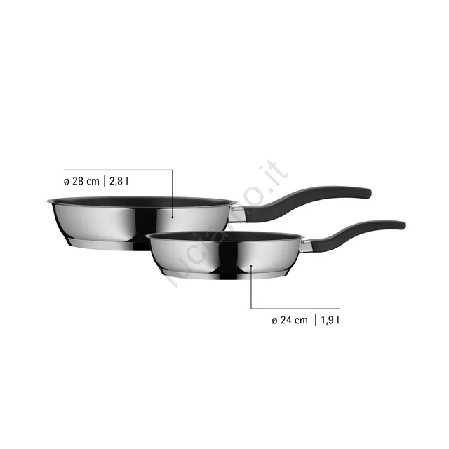 WMF - Set di padelle DEVIL Ø 24/28 cm | Luciamo